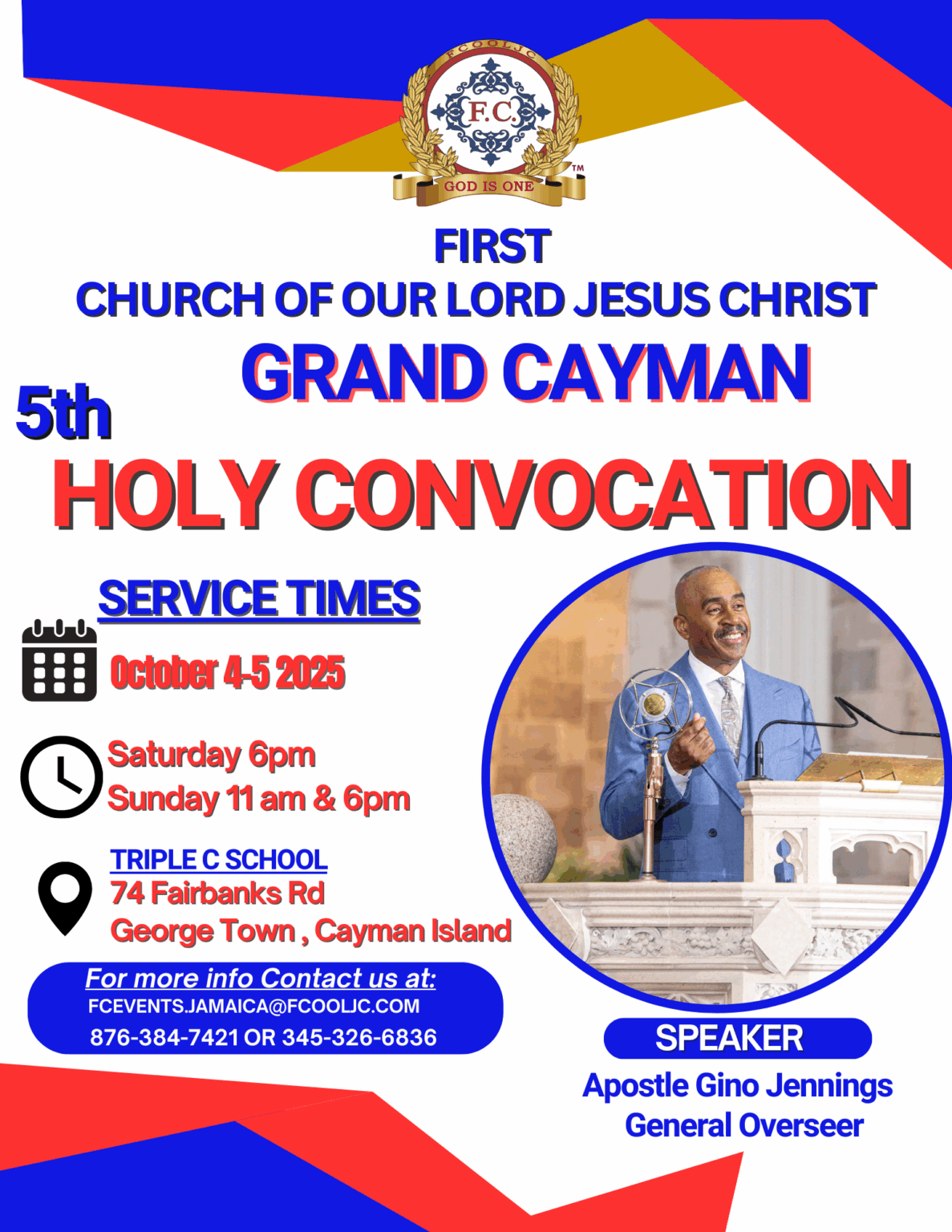 Truth Of God – First Church Scheduled Events